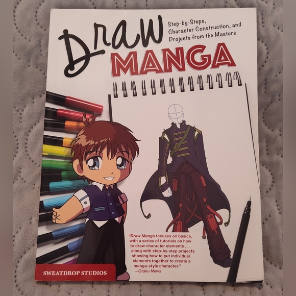 Manga | Accents | New Draw Manga Book | Poshmark